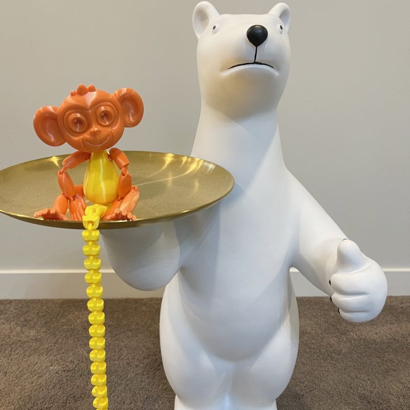 3D Printed Cute Monkey in NZ – Techlive
