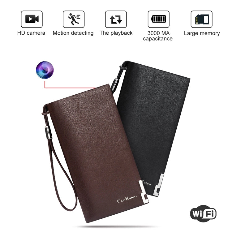 Hidden WiFi Spy Camera Wallet in NZ - Techlive